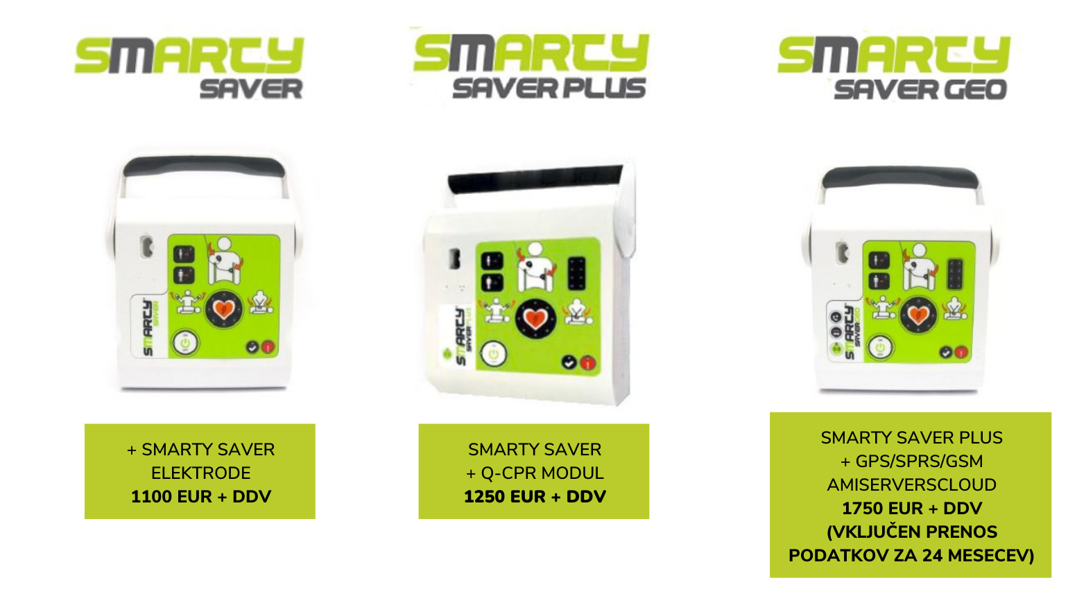 Smarty Saver serija - GEO AED